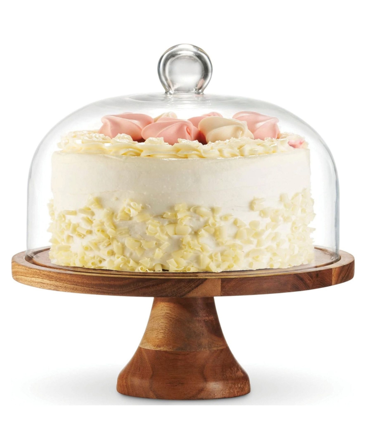 Click here for Godinger Grove Cake Stand and Dome - Multi prices