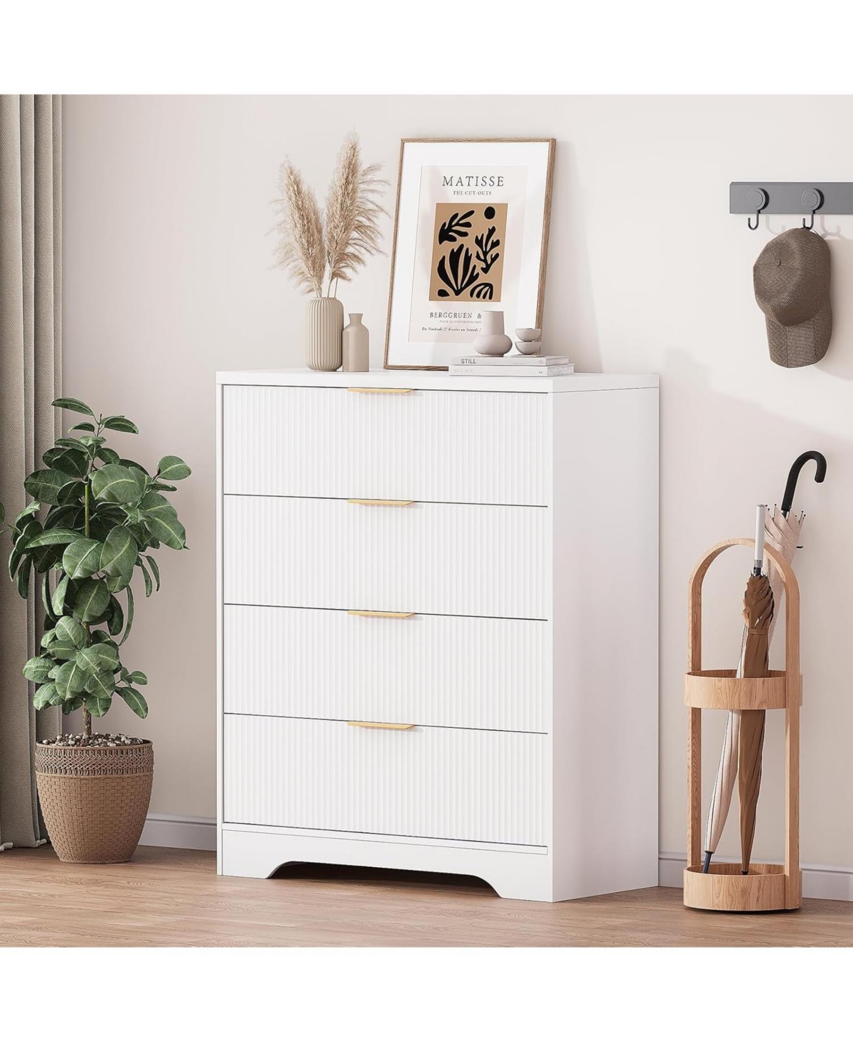 Click here for gaomon Patikuin 4 Drawer Dresser for Bedroom  Mode... prices