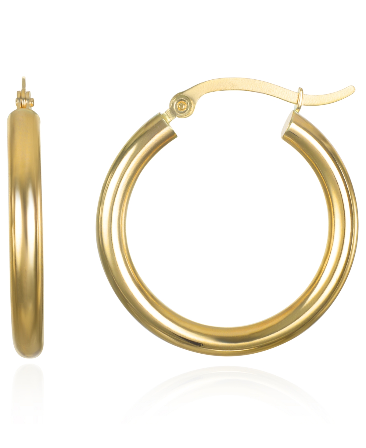 Click here for Macys Hoop Earrings in 10k Yellow Gold - Yellow Go... prices