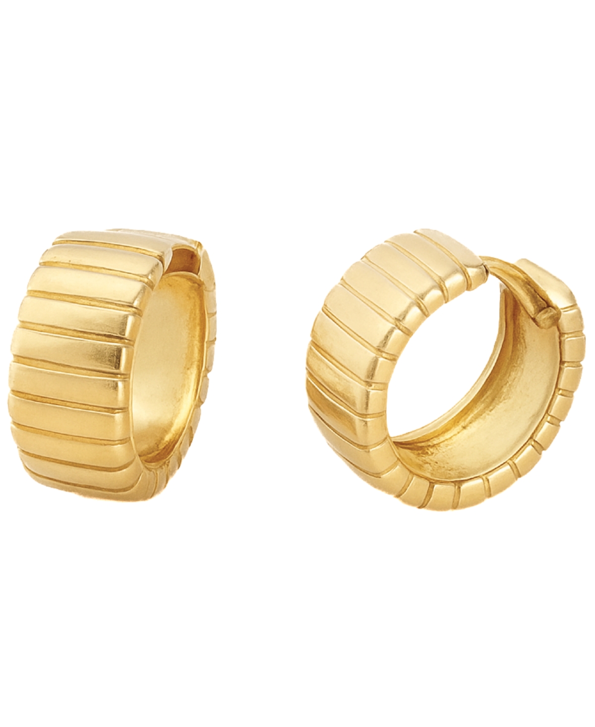 Click here for Lola Ade Sculptura Gold-Tone Cuff Hoop Earrings -... prices
