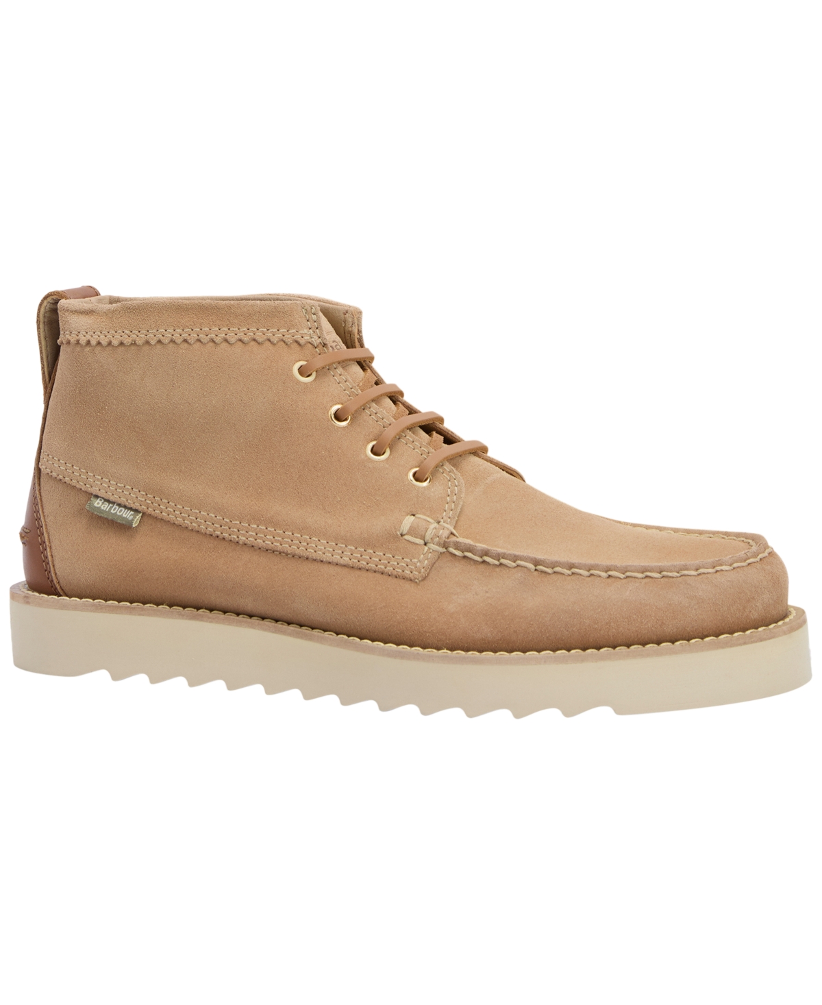 Click here for Barbour Mens Hadston Chukka Boots - Beige prices