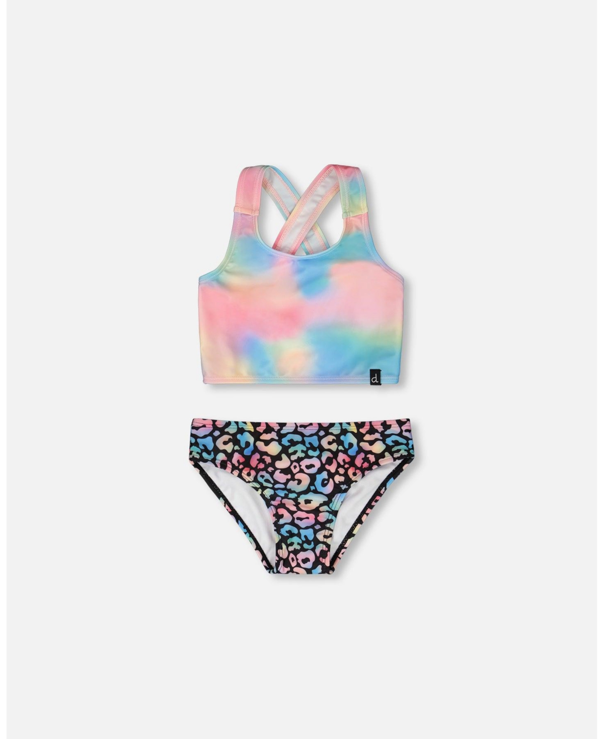 Click here for Deux par Deux Girl Two-Piece Swimsuit Multicolored... prices