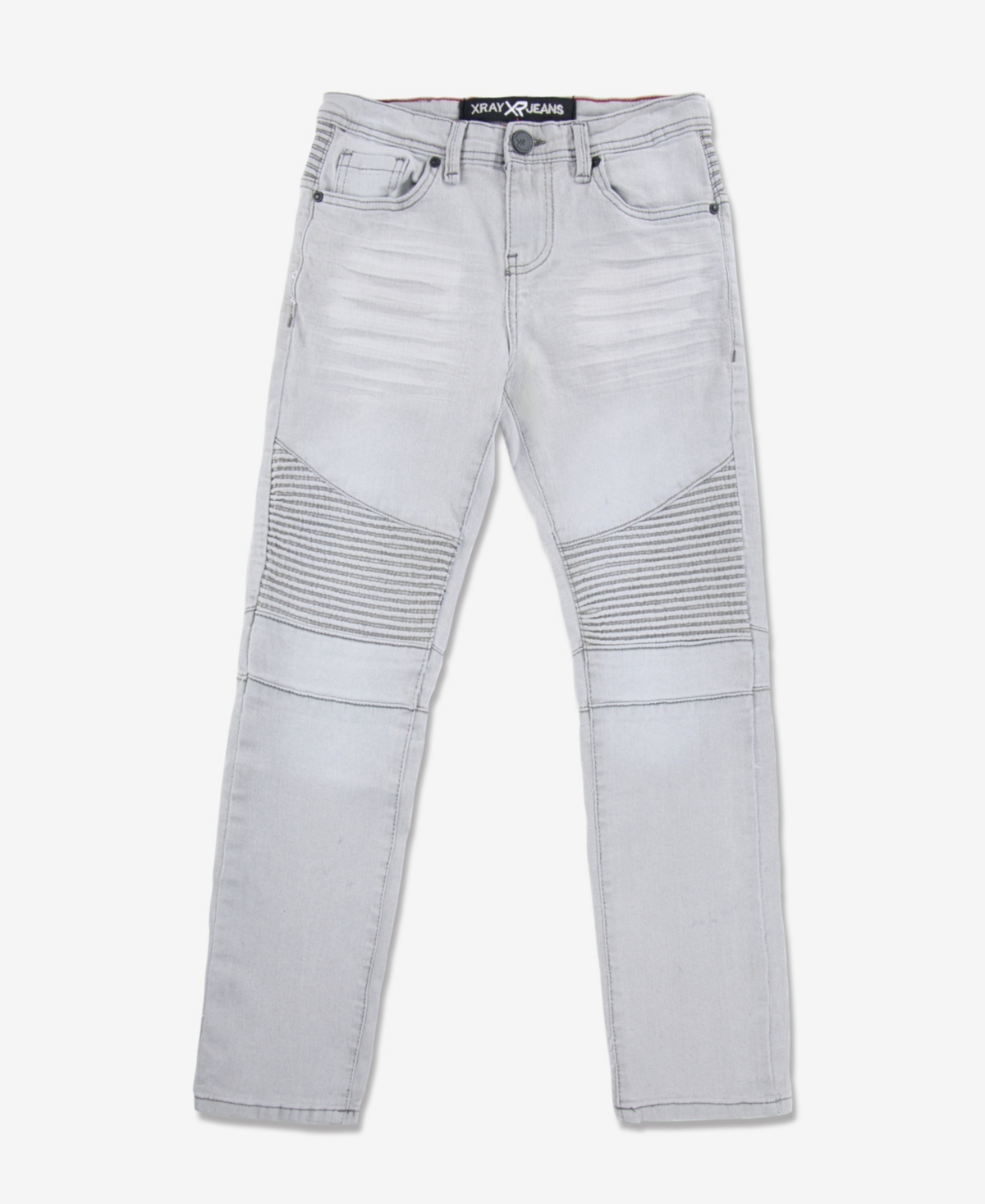 Click here for Big Boys Stretch Moto Jeans - Child - Grey prices
