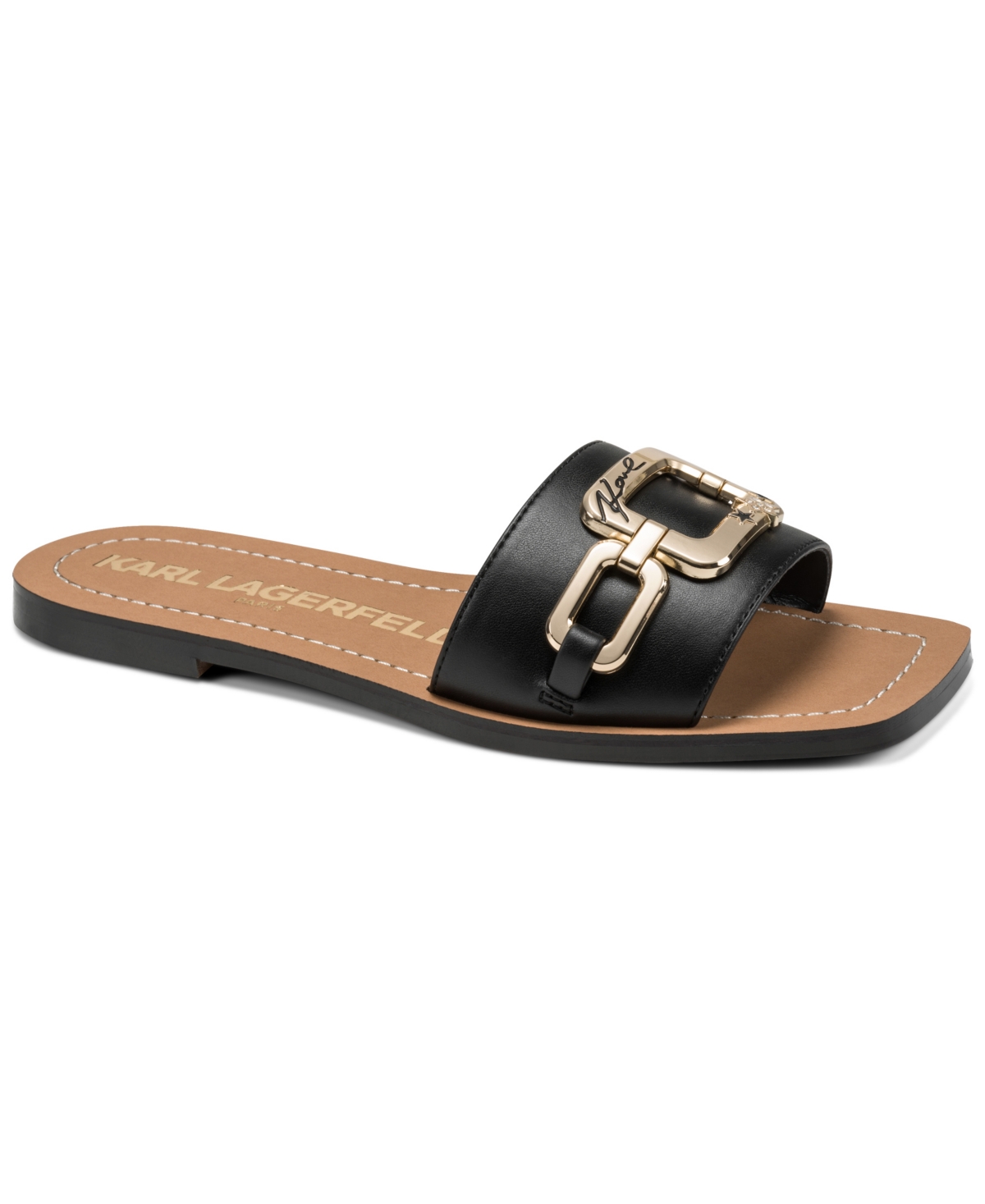 Click here for Karl Lagerfeld Paris Womens Marzella Slip-On Flat... prices