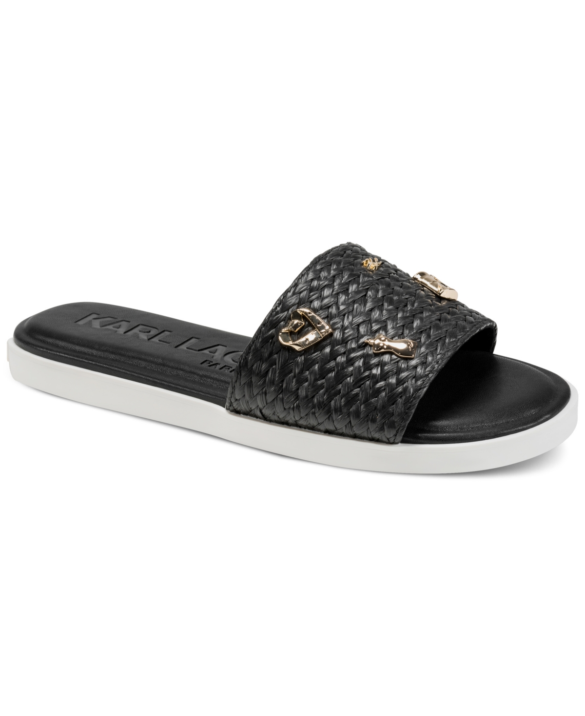 Click here for Karl Lagerfeld Paris Womens Carenza Atelier Slide... prices