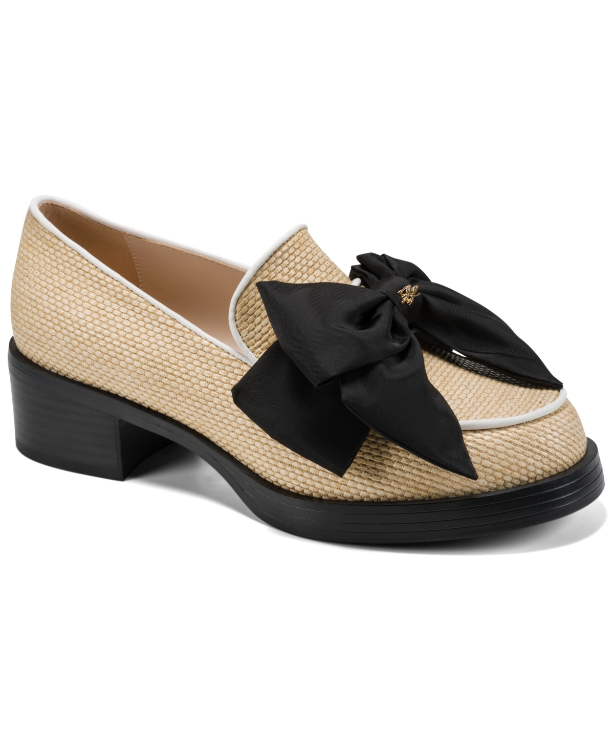 Click here for Karl Lagerfeld Paris Womens Camilia Bow Slip-On Lo... prices