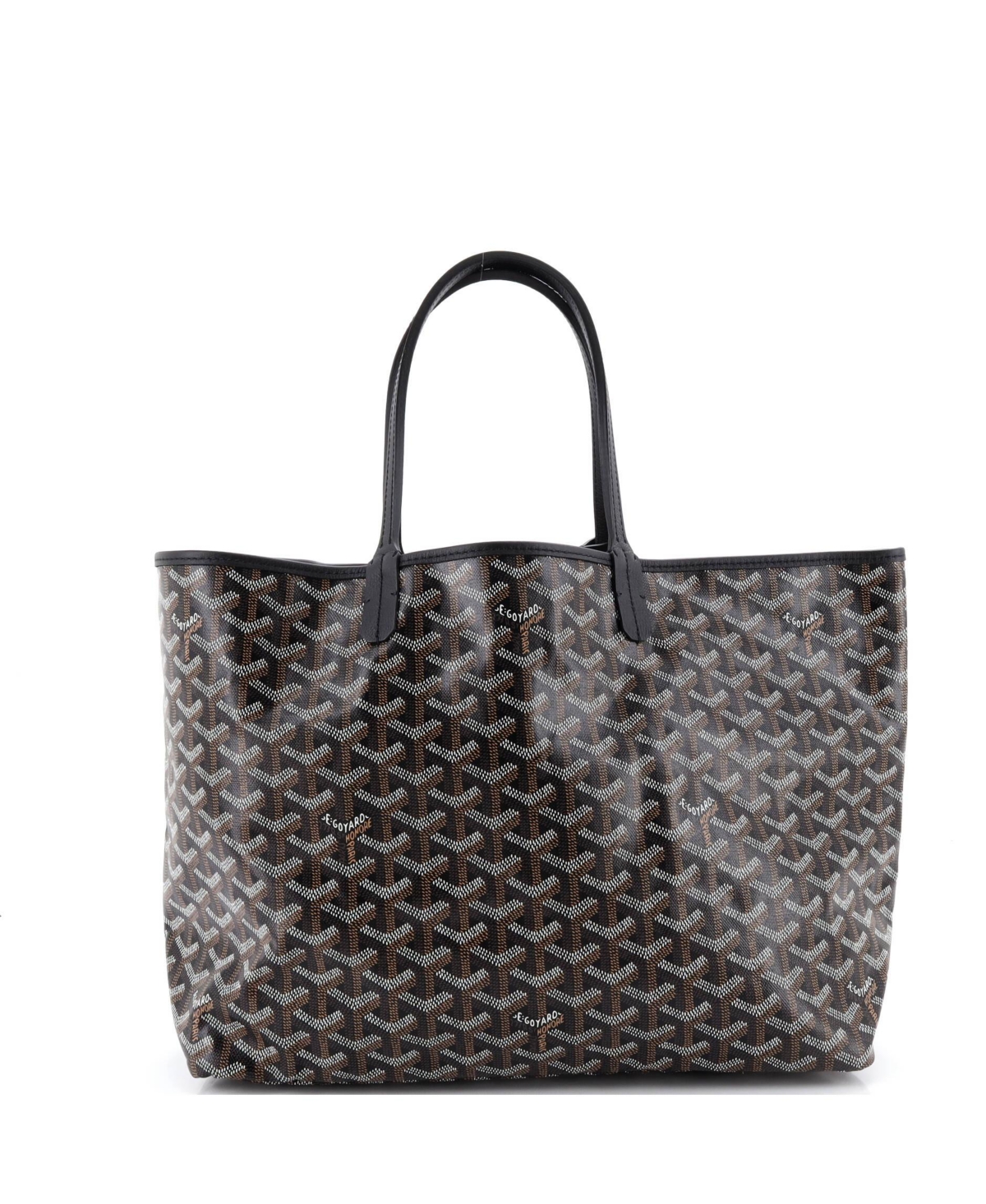 Click here for Pre-Owned Goyard Pm Saint Louis Tote Coated Canvas... prices