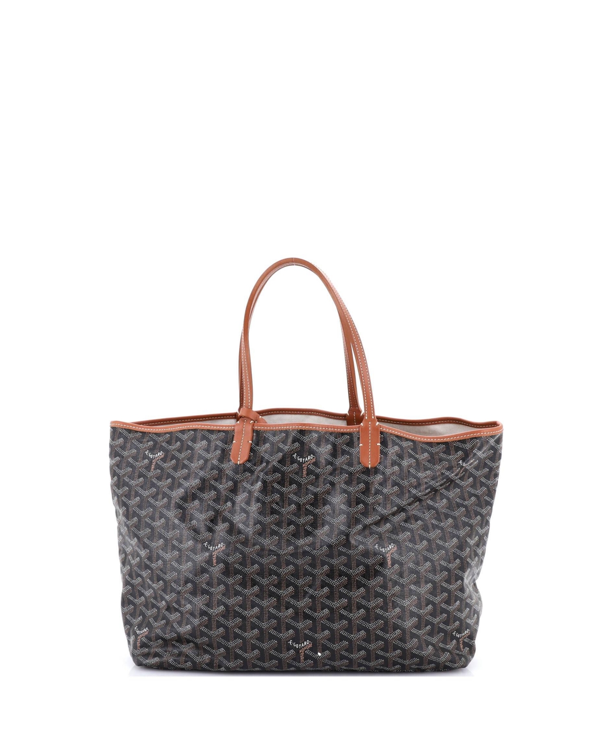 Click here for Pre-Owned Goyard Pm Saint Louis Tote Coated Canvas... prices