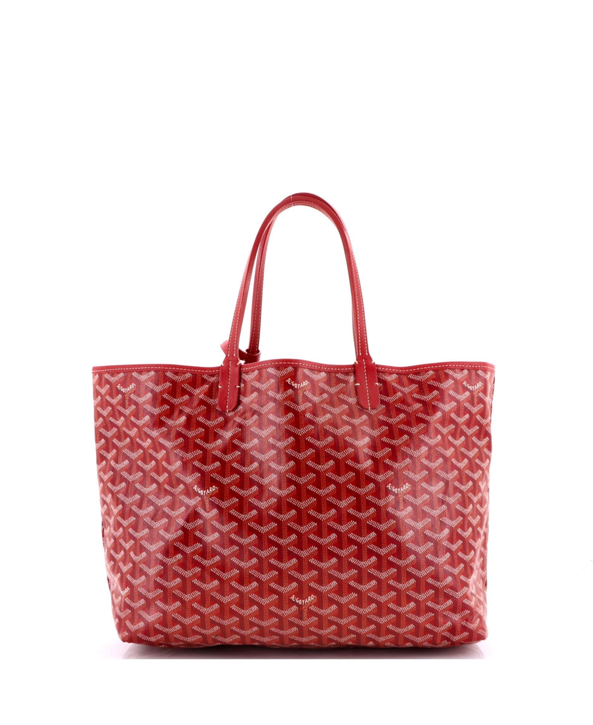 Click here for Pre-Owned Goyard Pm Saint Louis Tote Coated Canvas... prices