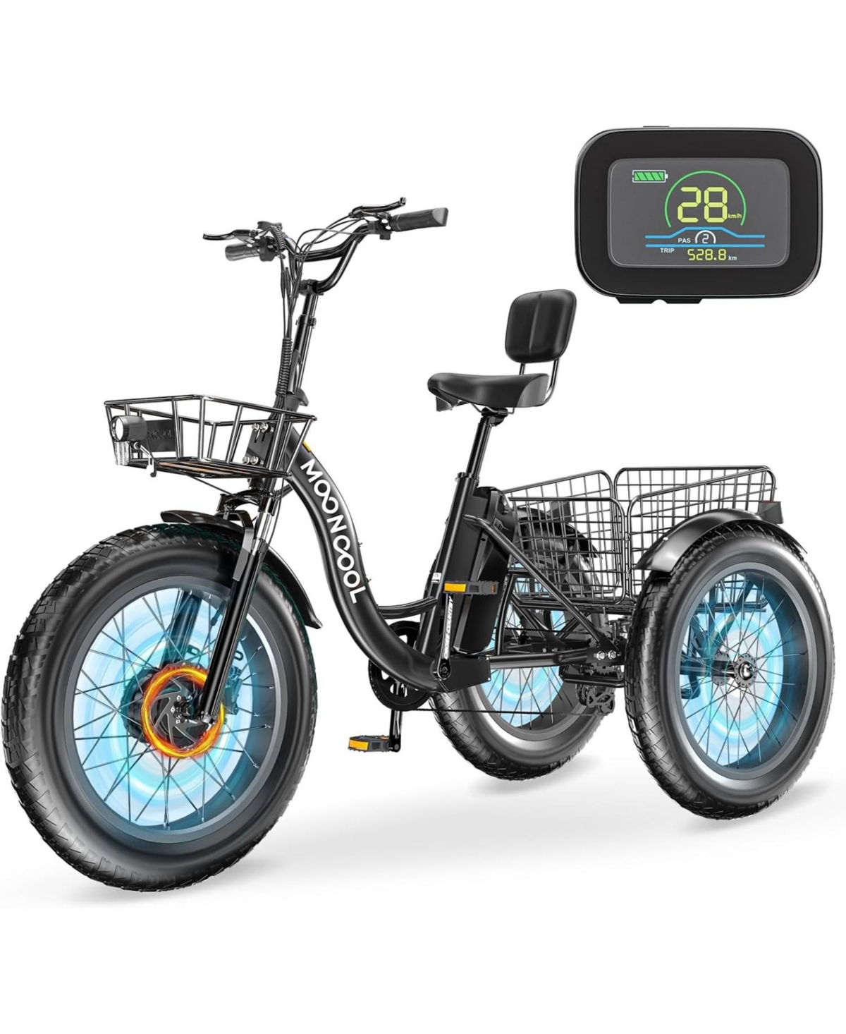 Click here for Mooncool TK1 Fat Tire 500W All-Terrain Electric Tr... prices
