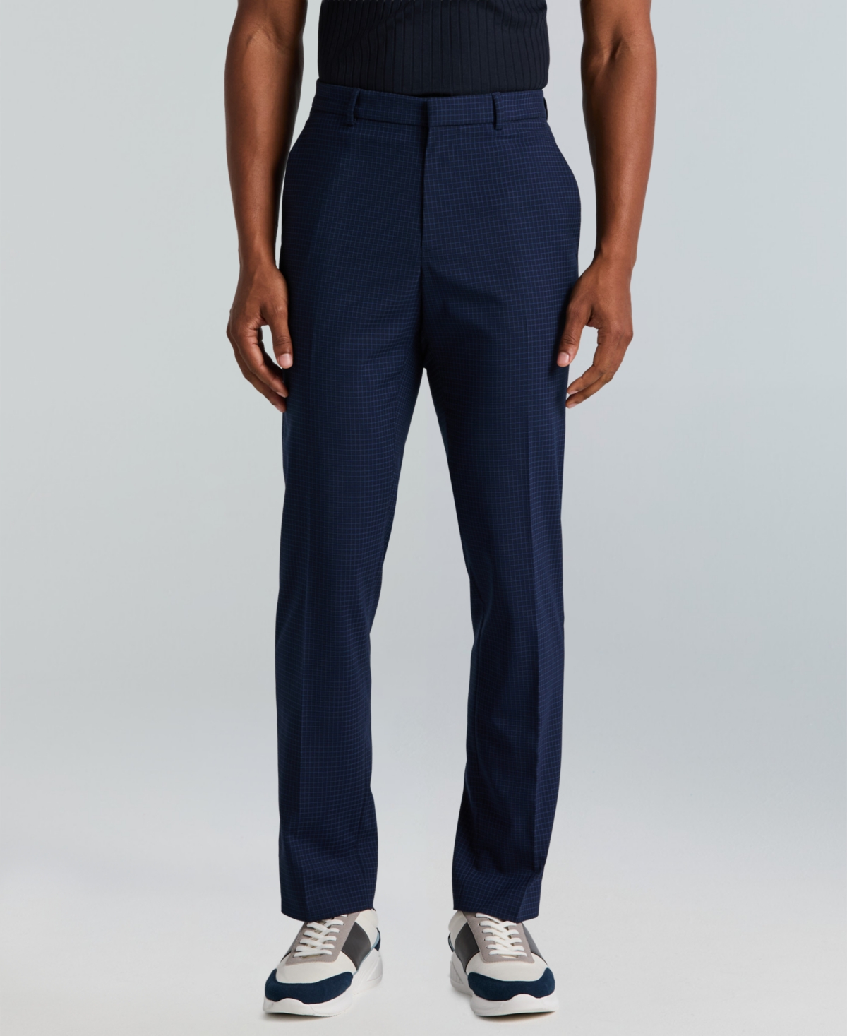 Click here for Perry Ellis Portfolio Mens Slim-Fit Gripper Waist... prices