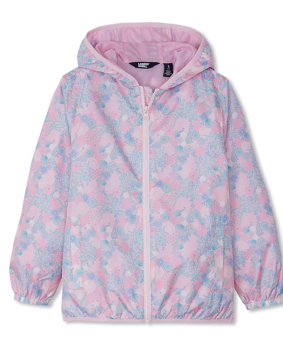 Click here for Lands End Girls Waterproof Hooded Packable Rain Ja... prices