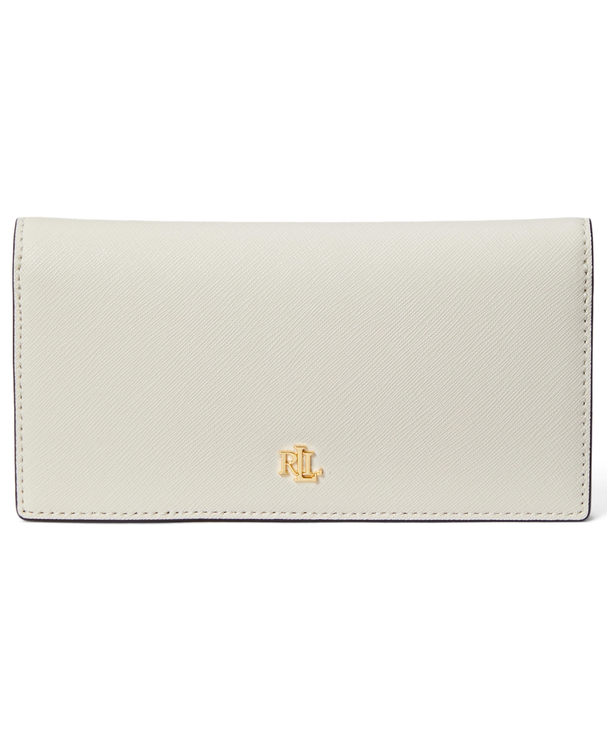 Click here for Lauren Ralph Lauren Crosshatch Leather Slim Snappe... prices