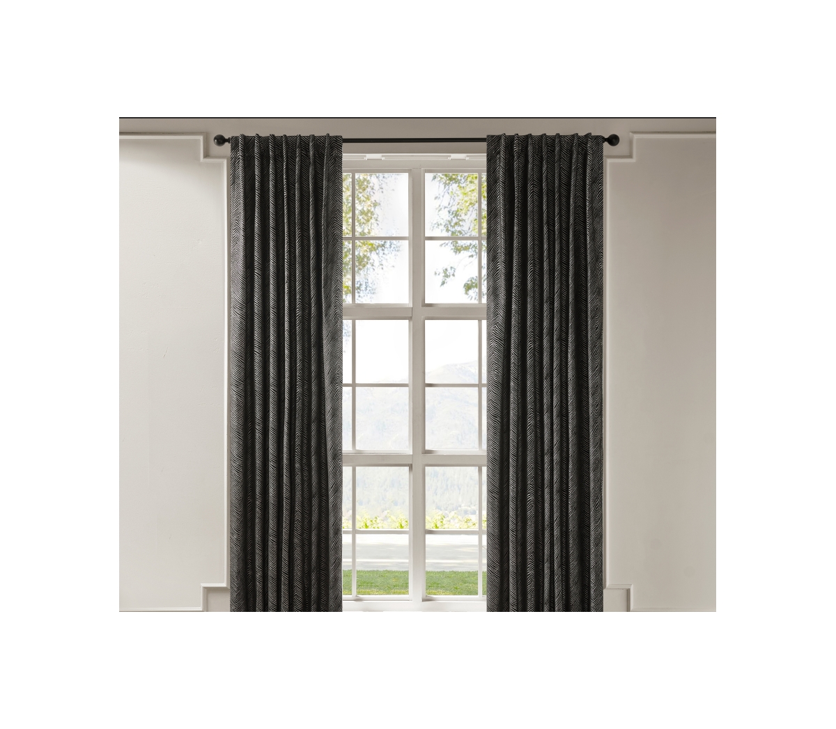 Click here for Z Gallerie Kenzo Curtain - Black prices