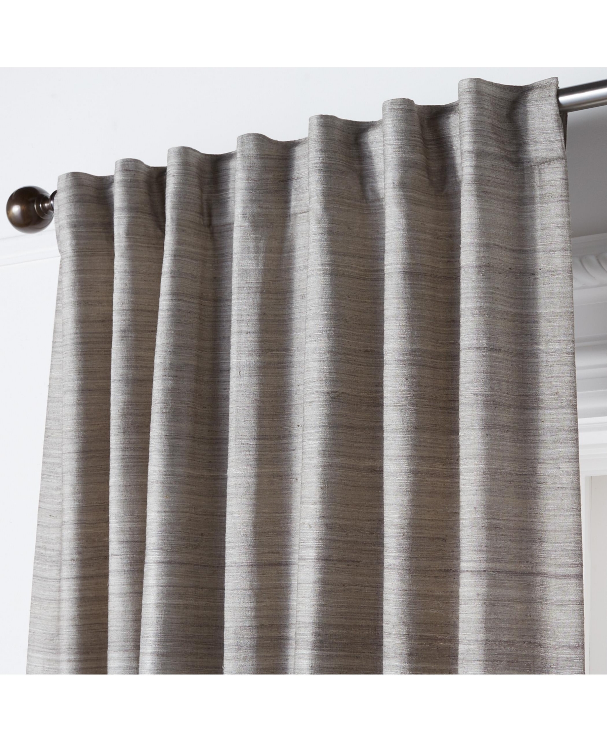 Click here for Z Gallerie Aiya Silk Custom Curtain - Grey prices