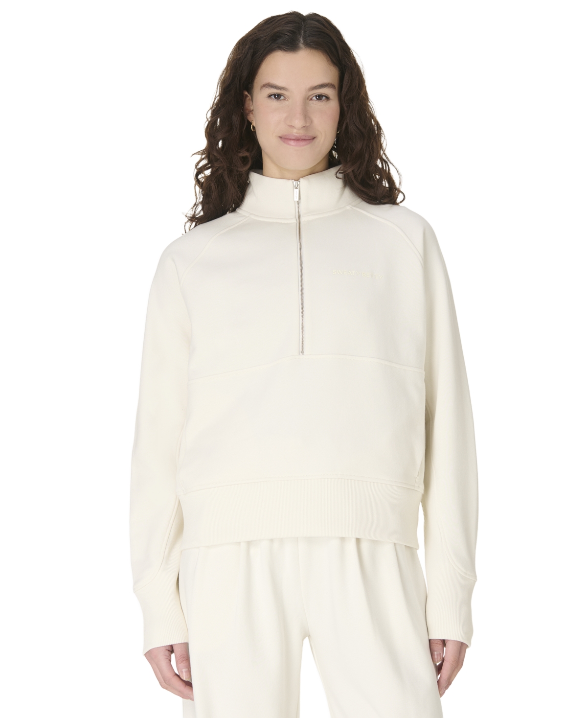 Click here for Sweaty Betty Womens Revive Rib-Mix Funnel Neck Hoo... prices