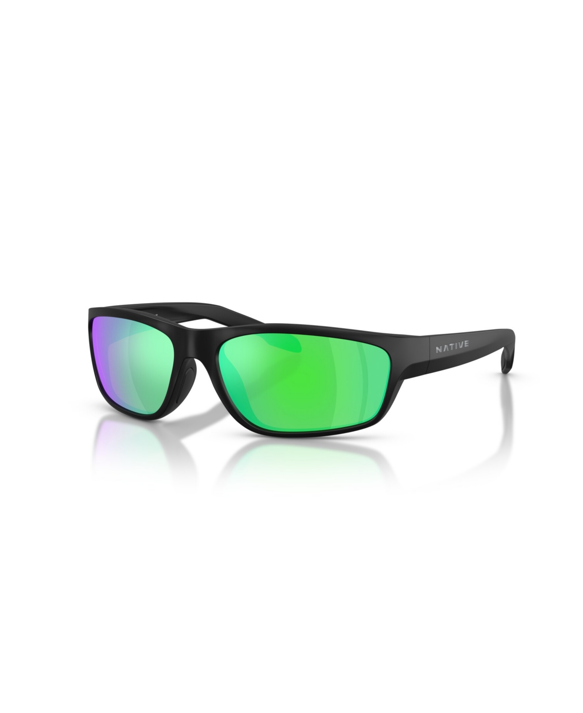 Click here for Native Mens Polarized Rectangle Sunglasses  Craggy... prices