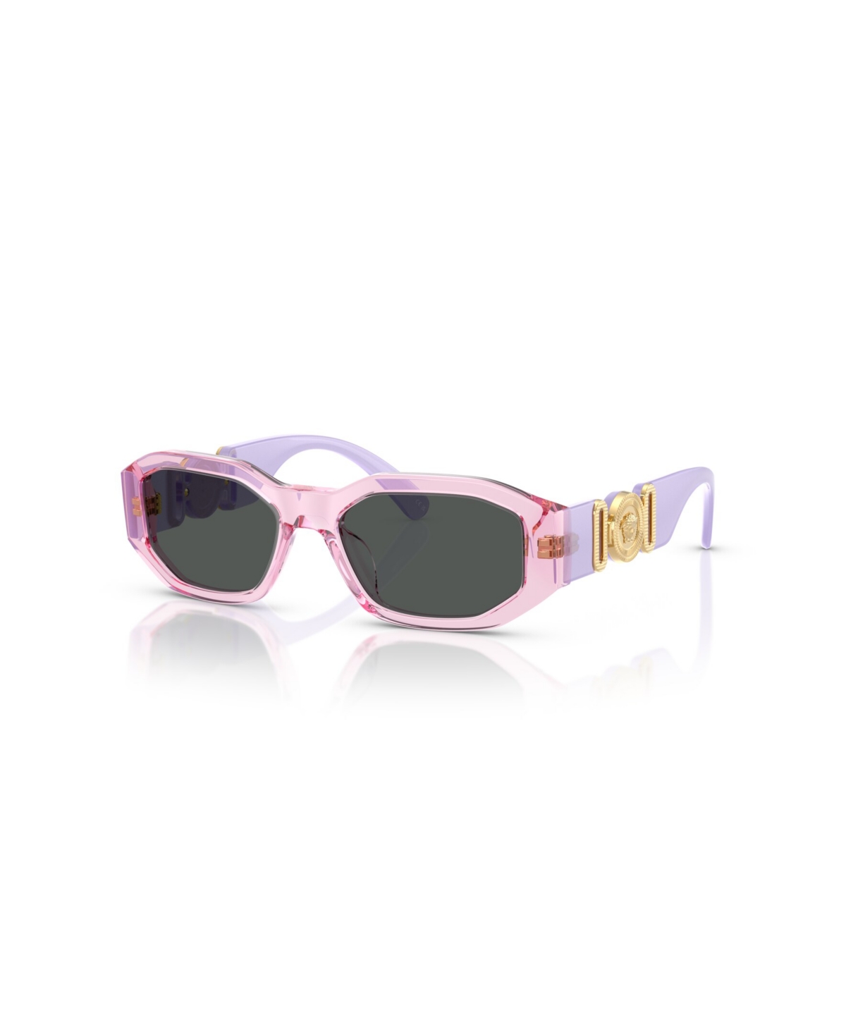 Click here for Versace Child Geometric Sunglasses  VK4429U - Tran... prices