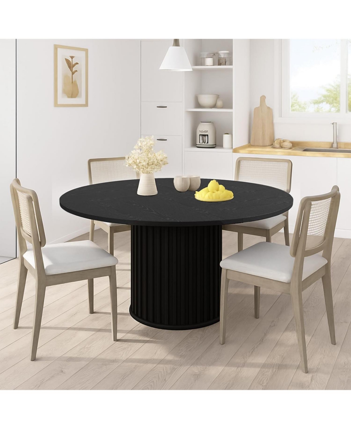 Click here for gaomon 47" Round Dining Table for 4-6 People... prices