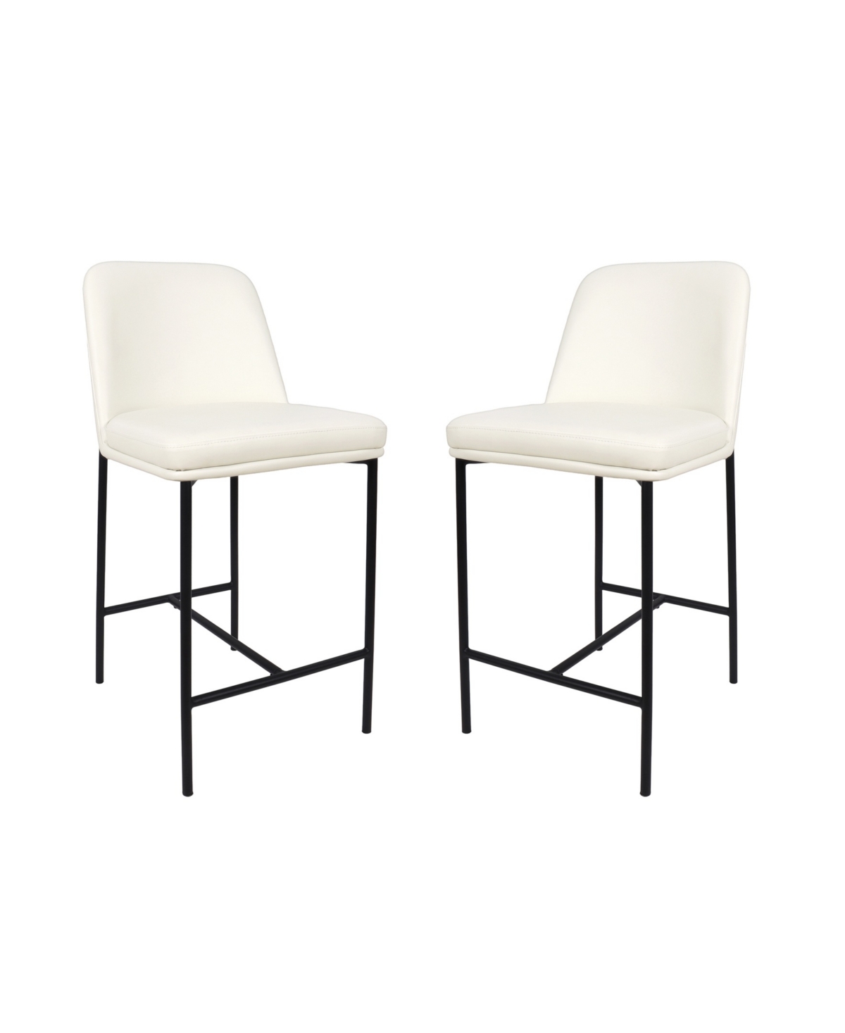 Click here for Loft Faux Leather Upholstered Counter Stools  Set... prices