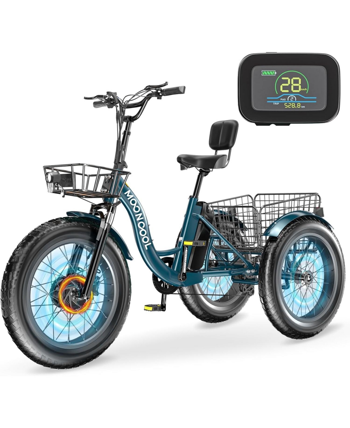 Click here for Mooncool TK1 Fat Tire 500W All-Terrain Electric Tr... prices
