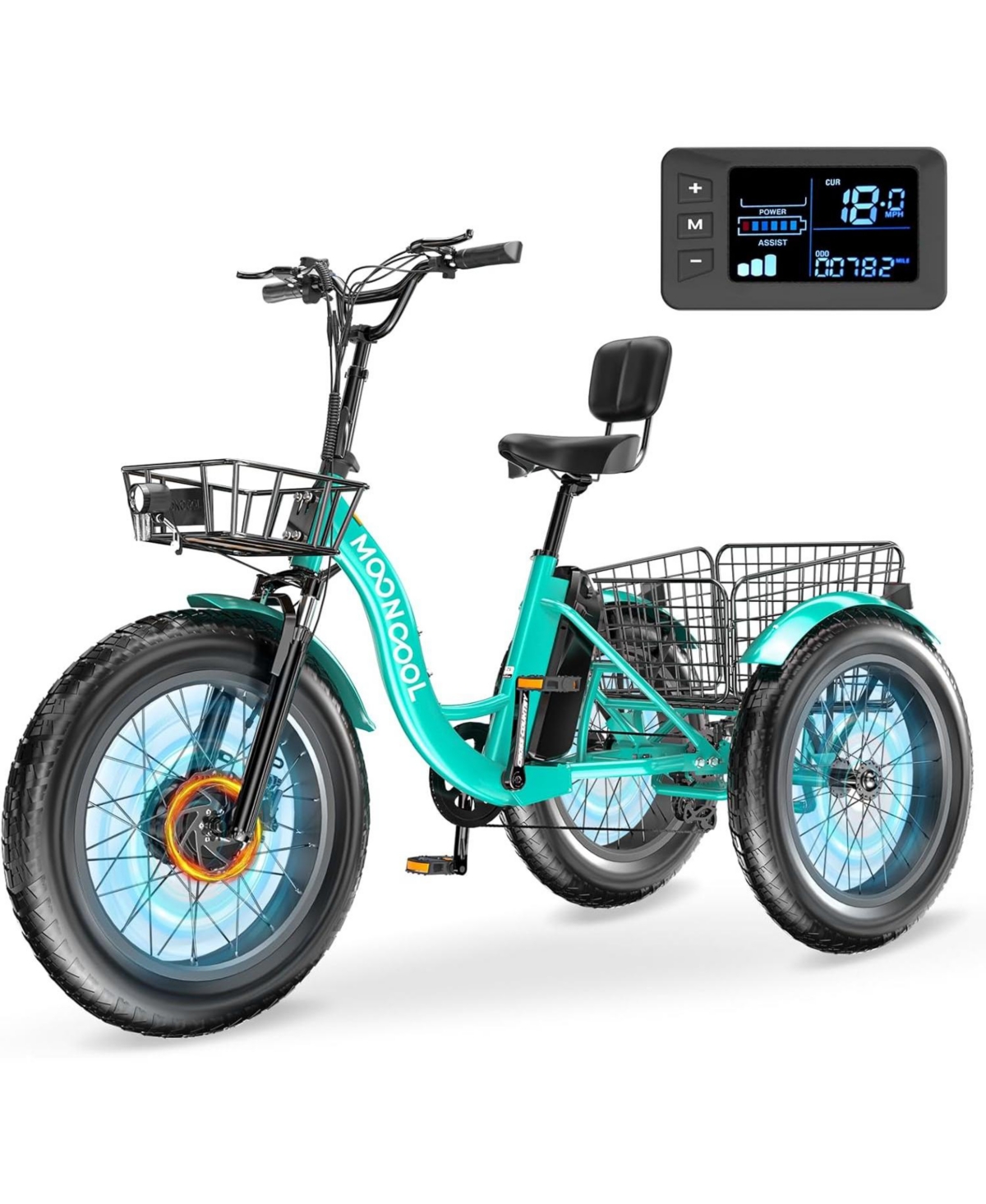 Click here for Mooncool TK1 Fat Tire 500W All-Terrain Electric Tr... prices