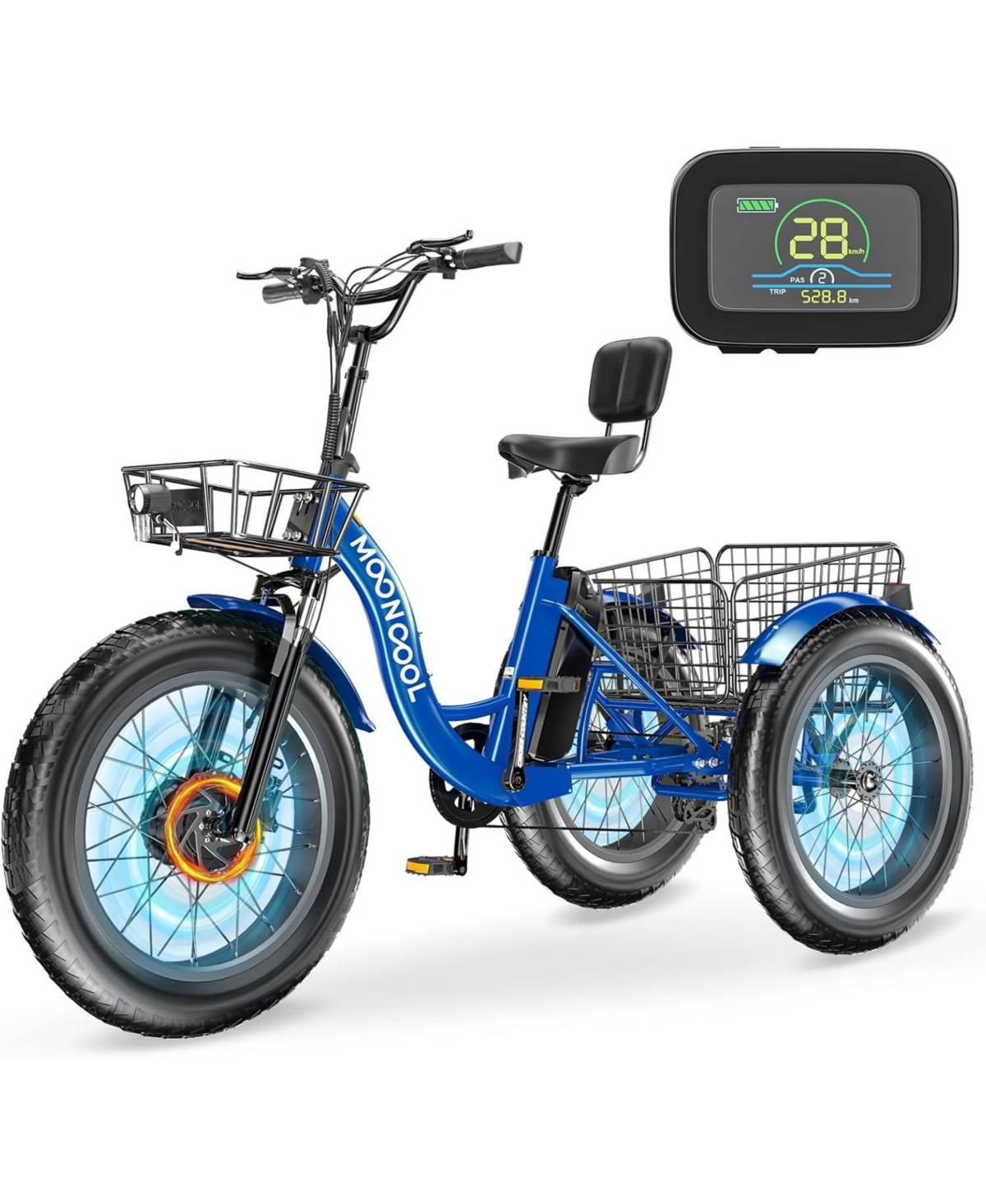Click here for Mooncool TK1 Fat Tire 500W All-Terrain Electric Tr... prices