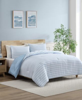 Click here for Nautica Chambray Waves Printed Comforter Sets prices