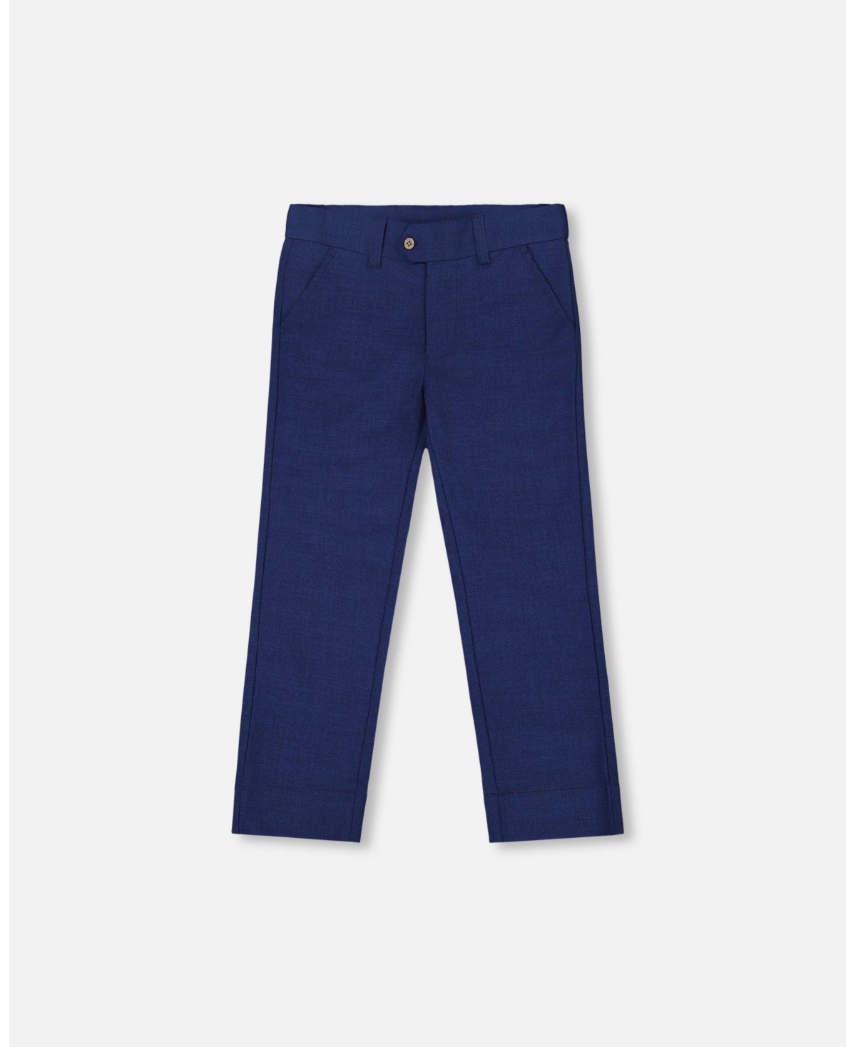 Click here for Deux par Deux Toddler Boys Classic Pants - Blue prices