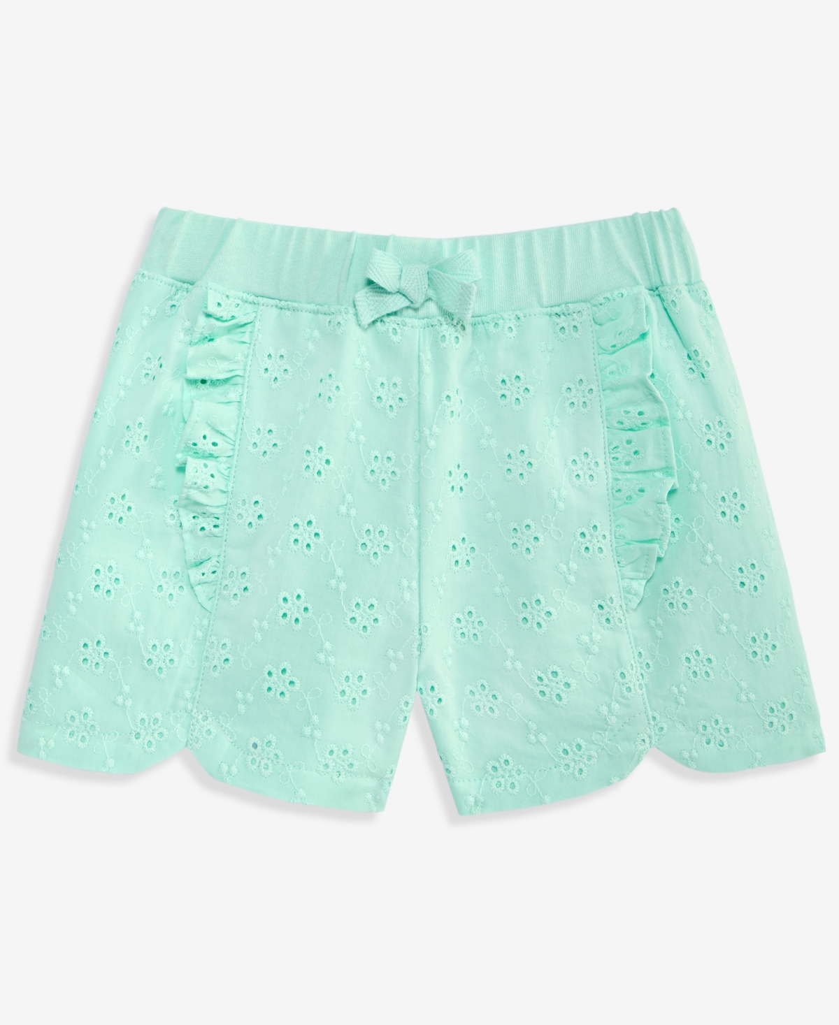 Click here for First Impressions Baby Girls Clip-Dot Cotton Short... prices