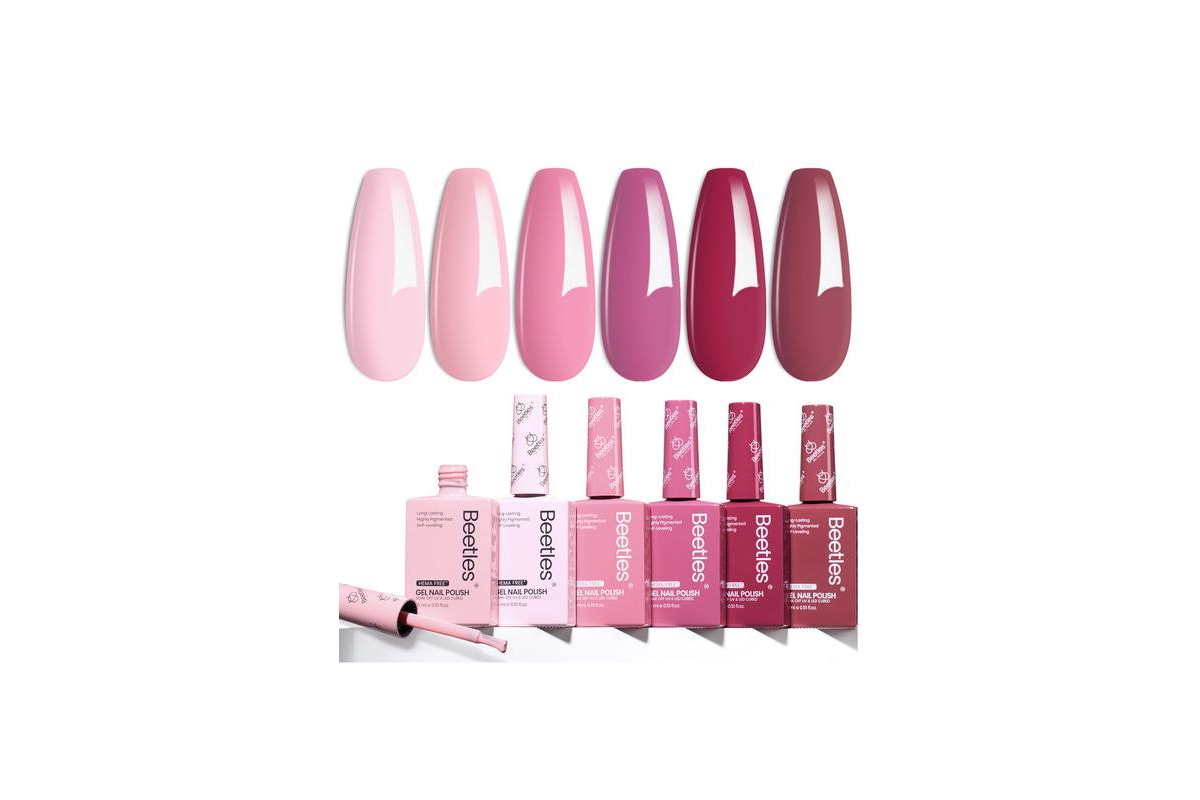 Click here for beetles Gel Polish Romantic Blush set 6 Colors - N... prices