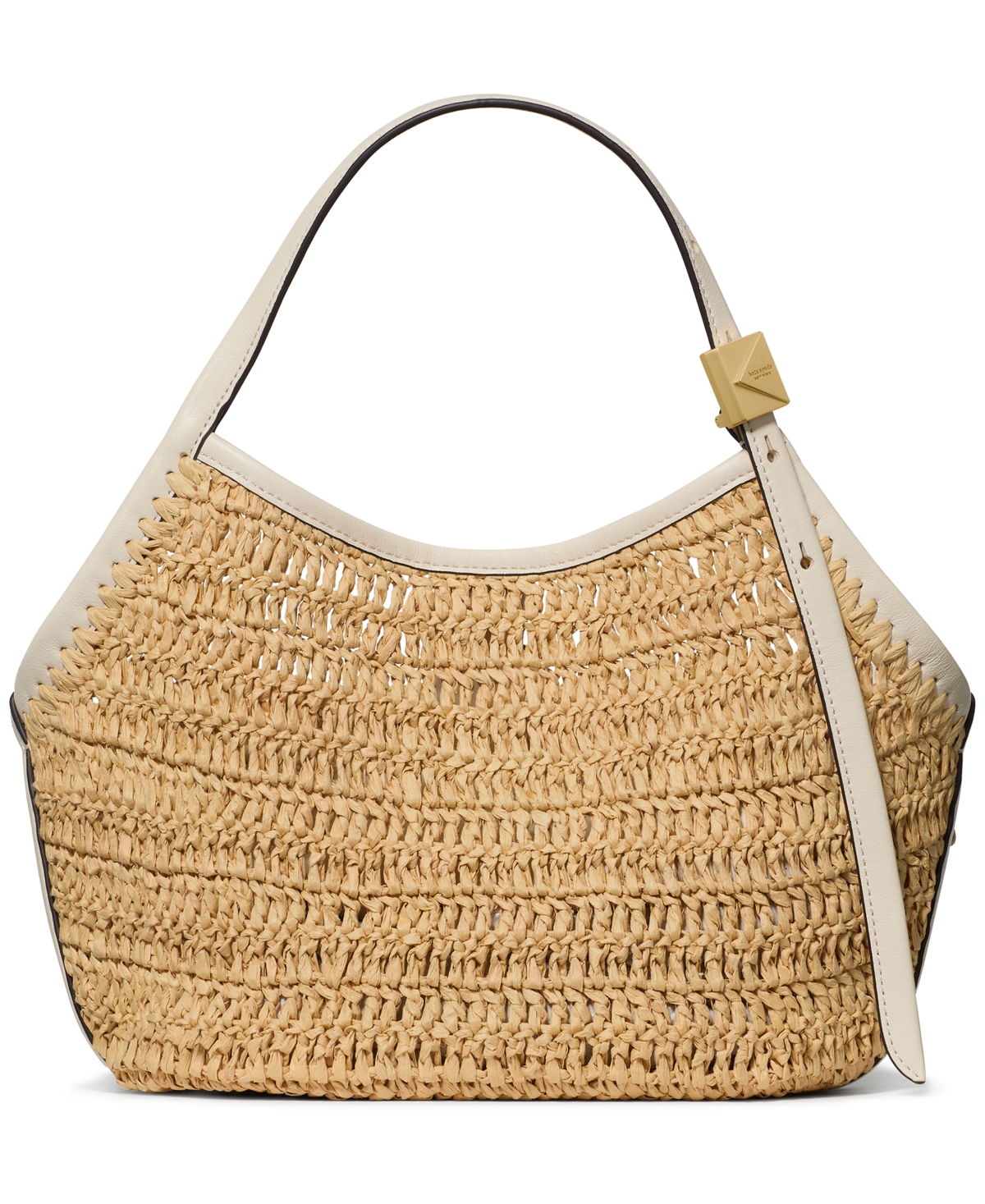 Click here for kate spade new york Deco Straw Medium Tulip Tote B... prices