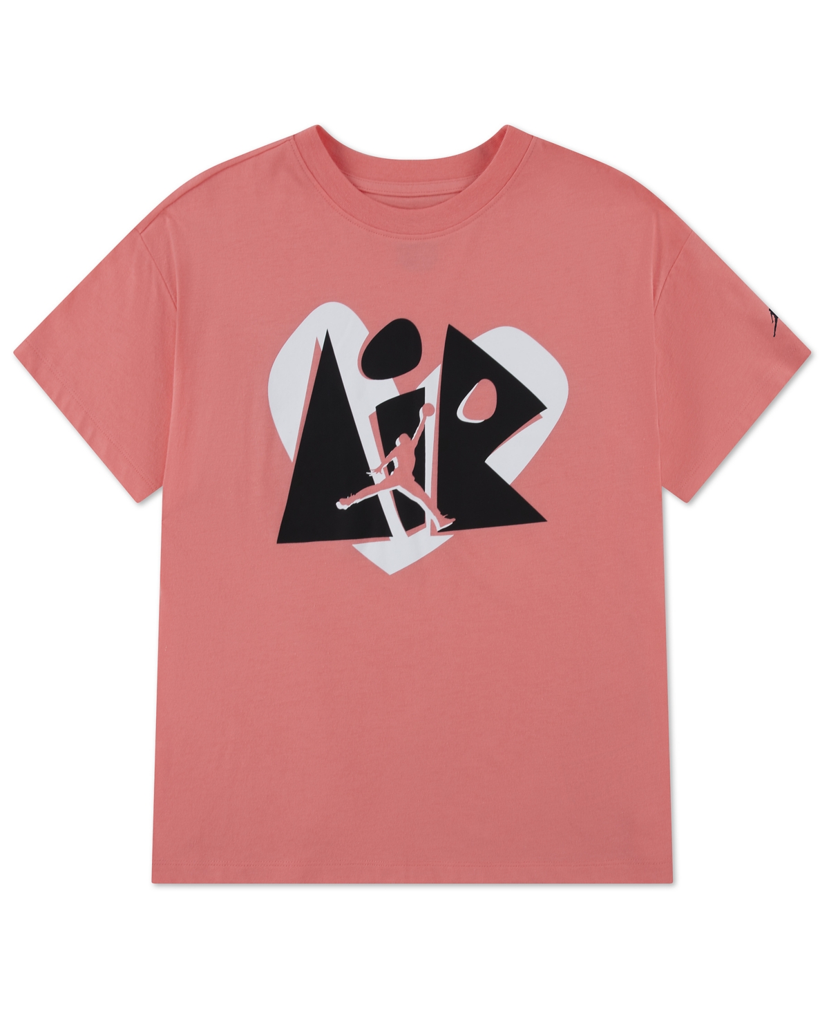 Click here for Jordan Girls 7-16 Crewneck T-Shirt - Pink Gaze prices