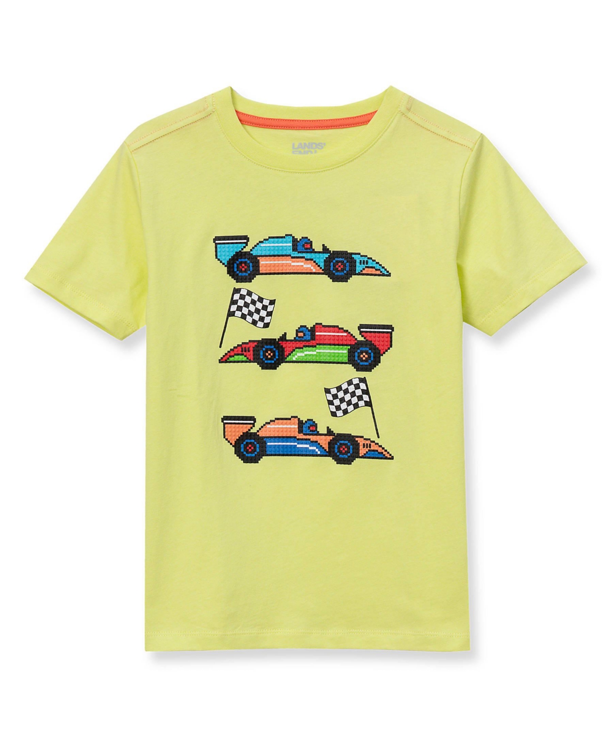 Click here for Lands End Boys Short Sleeve Graphic Tee - Race car... prices