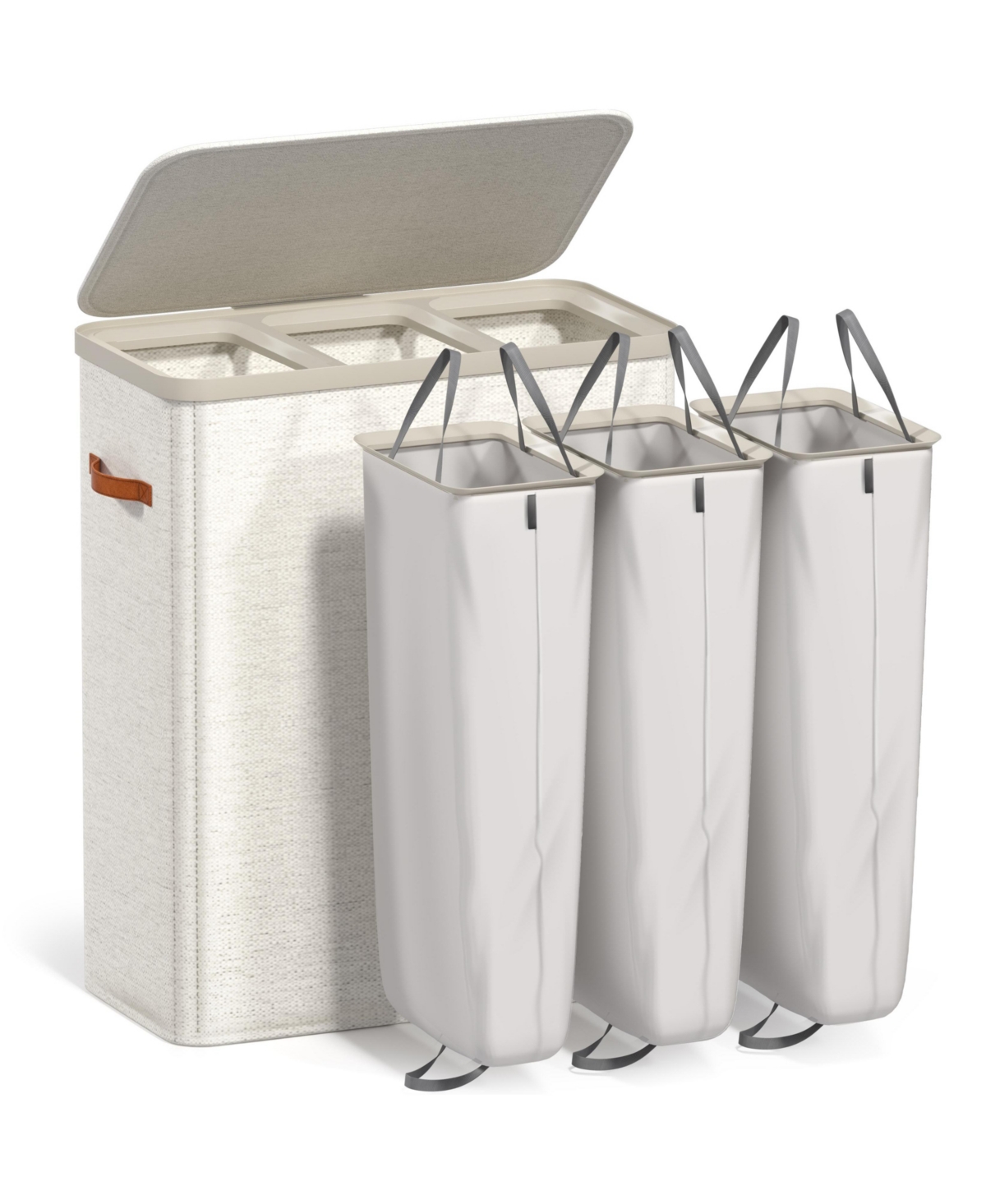 Click here for Sorbus 3-Compartment Laundry Basket with Removable... prices