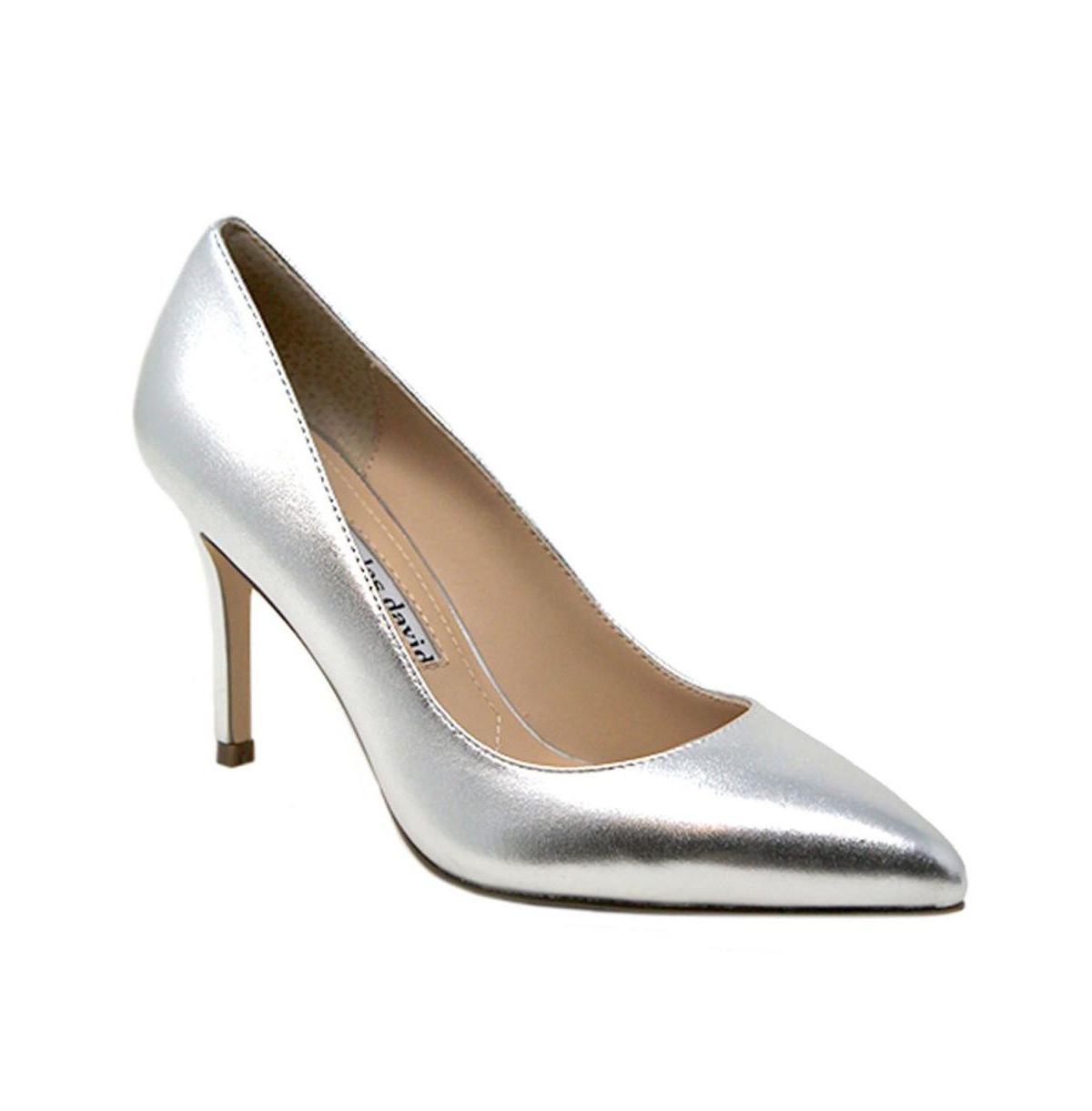Click here for Charles David Womens Vibe Pump - Silver prices