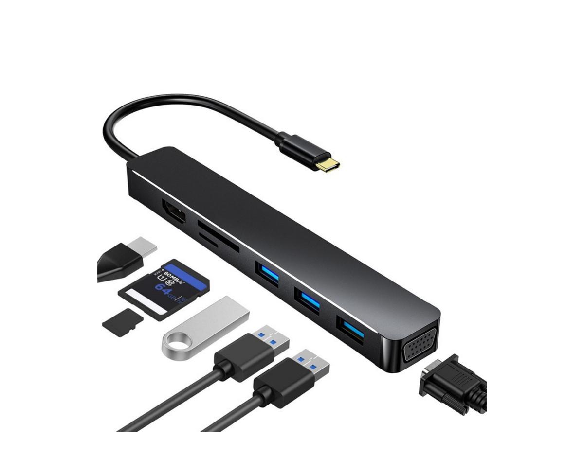 Click here for Risokeys 7-in-1 Usb C Hub with 4K Hdmi & Vga  5Gbp... prices
