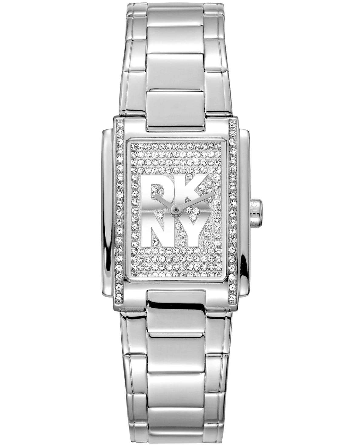 Click here for Dkny Womens Crystal Dial Crystal Accented Dial Sta... prices
