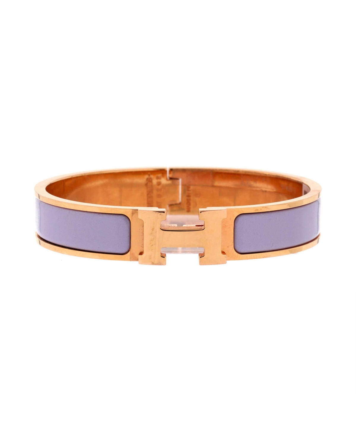 Click here for Pre-Owned HERMES Clic H Bracelet - Enamel prices