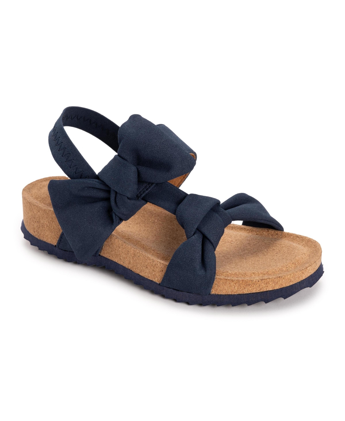 Click here for Muk Luks Womens Pansy Sandal - Indigo prices