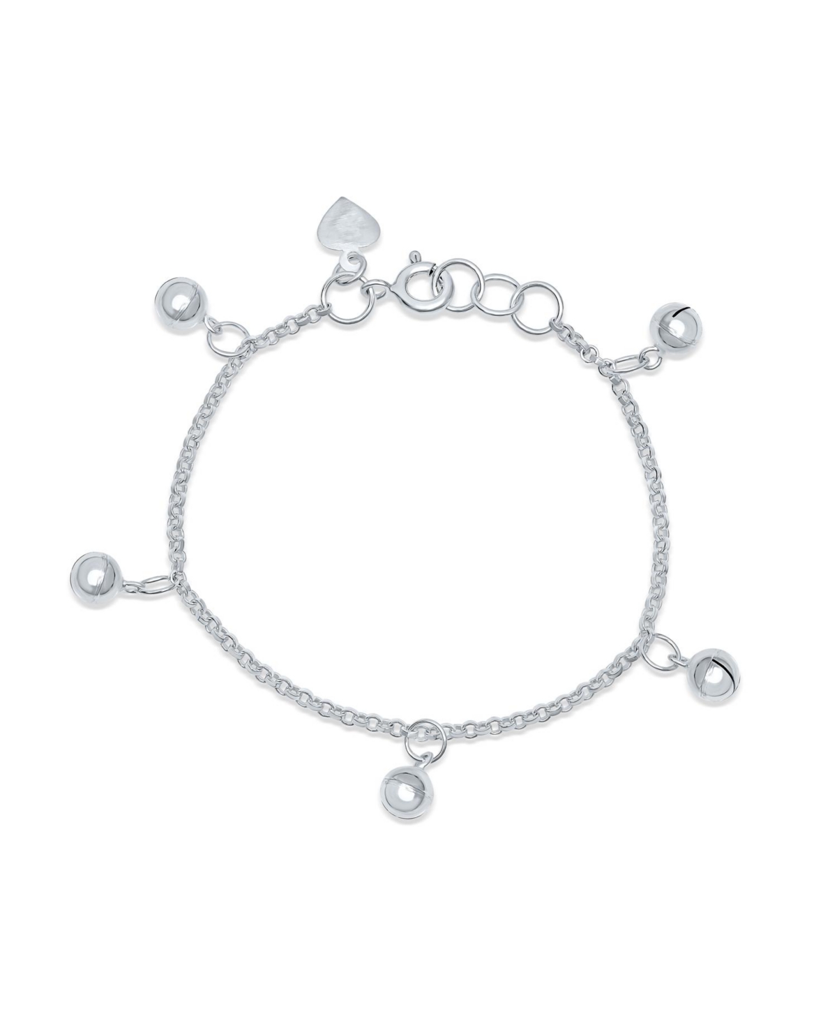 Click here for Bling Jewelry Girls Jingle Bells Bracelet Small Wr... prices