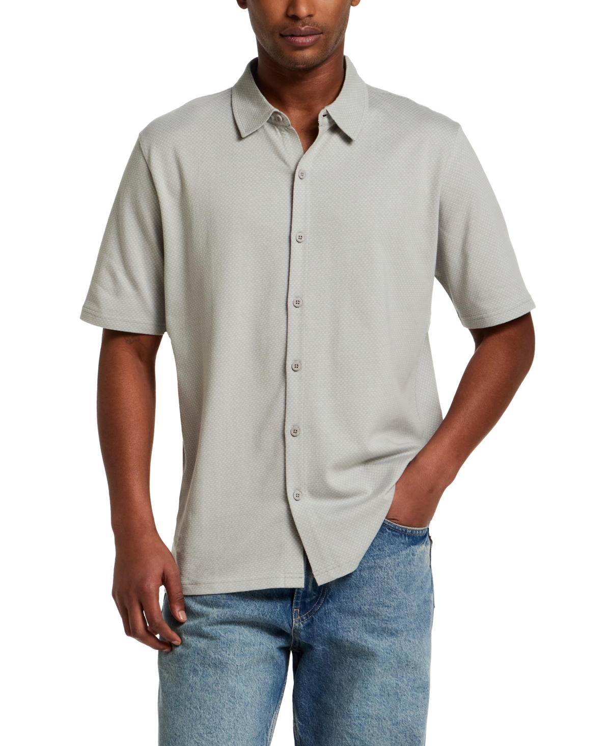 Click here for Weatherproof Vintage Mens Twill Short-Sleeve Butto... prices