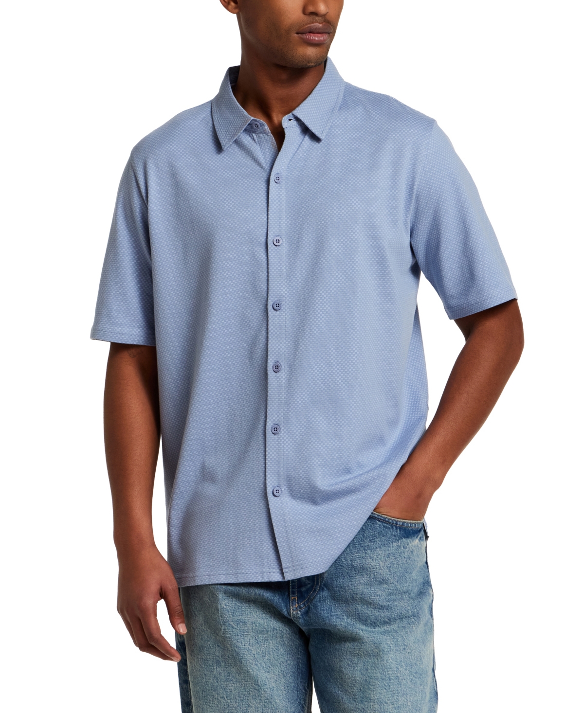 Click here for Weatherproof Vintage Mens Twill Short-Sleeve Butto... prices