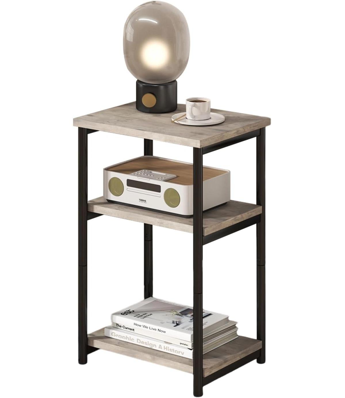 Click here for gaomon Slim 3-Tier End Table with Storage Shelves... prices