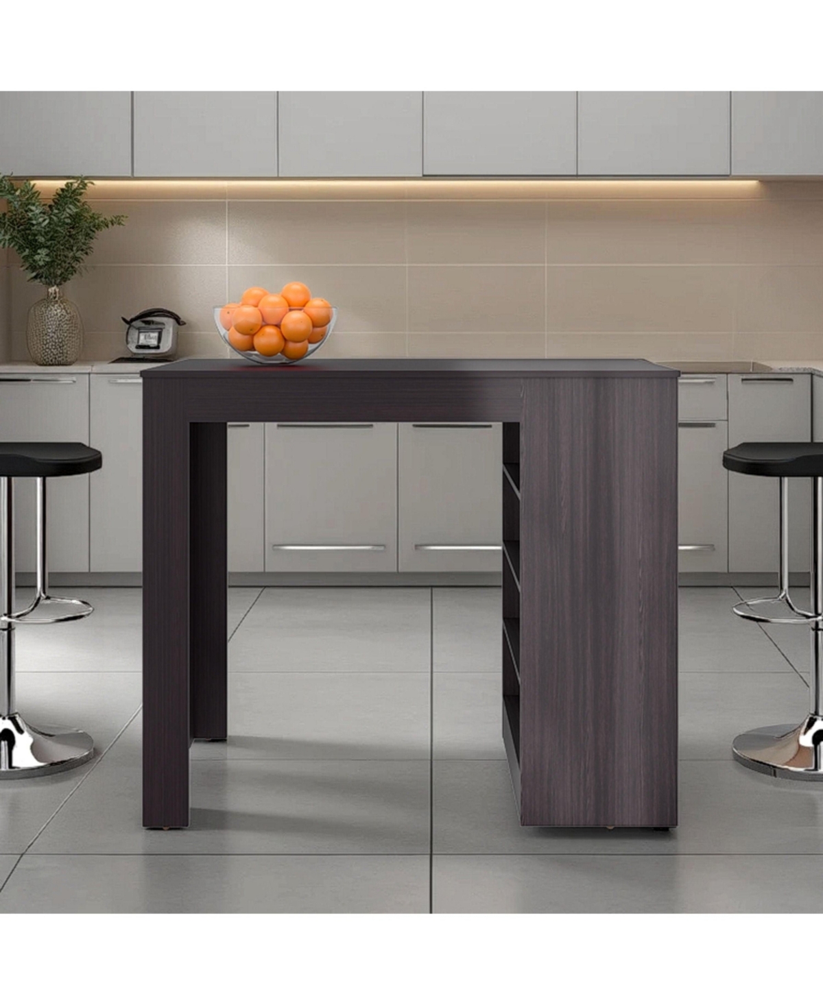 Click here for Fm Furniture Luna Modern Kitchen Island with Open... prices