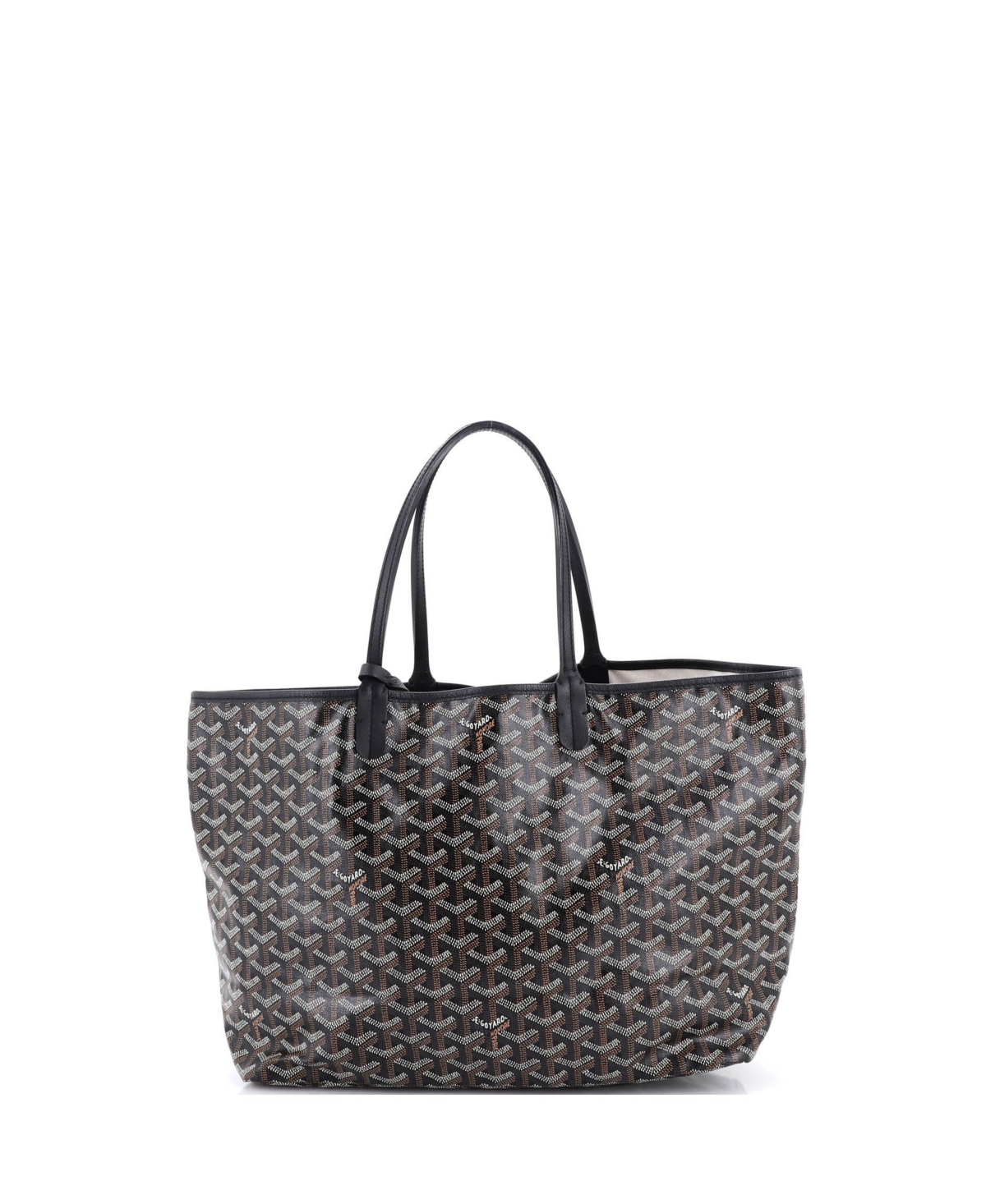 Click here for Pre-Owned Goyard Pm Saint Louis Tote Coated Canvas... prices