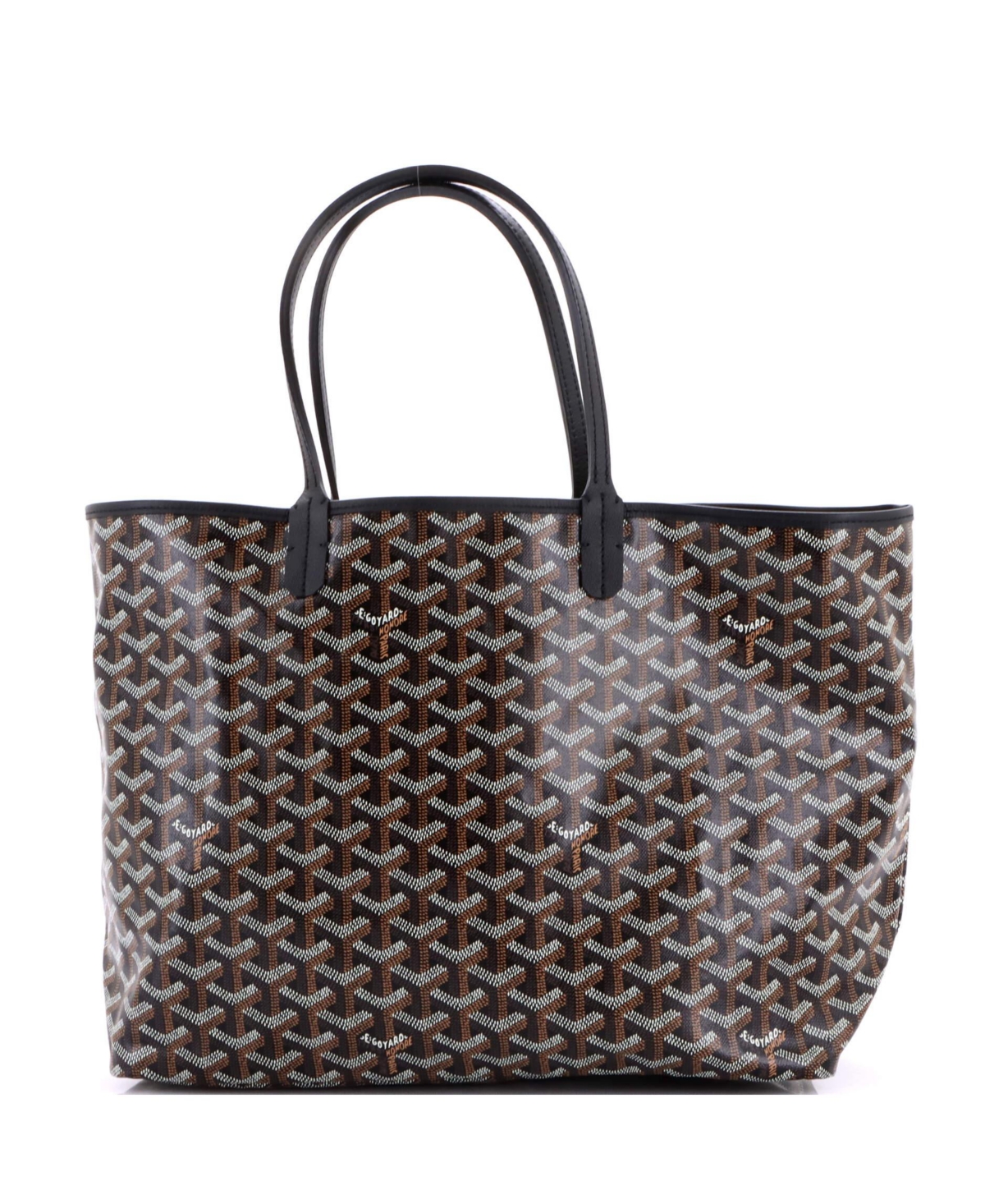 Click here for Pre-Owned Goyard Pm Saint Louis Tote Coated Canvas... prices