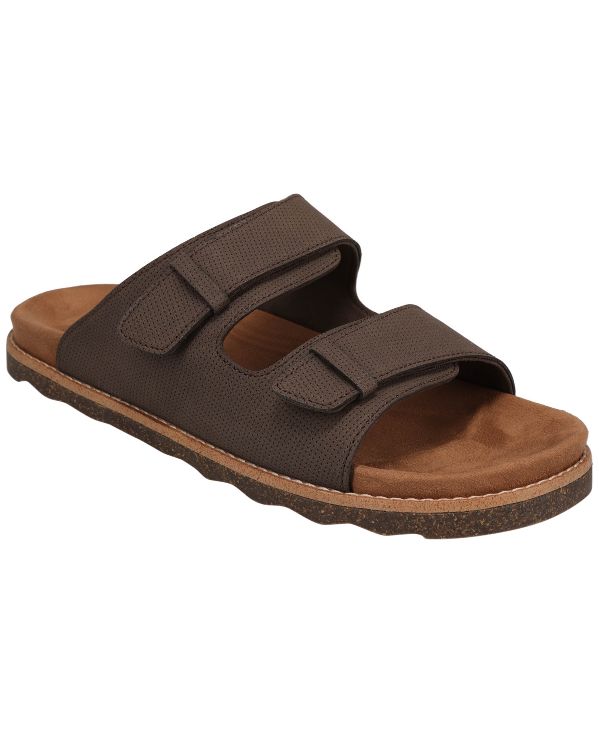 Click here for Dockers Mens Bandon Slip-On Sandals - Brown prices