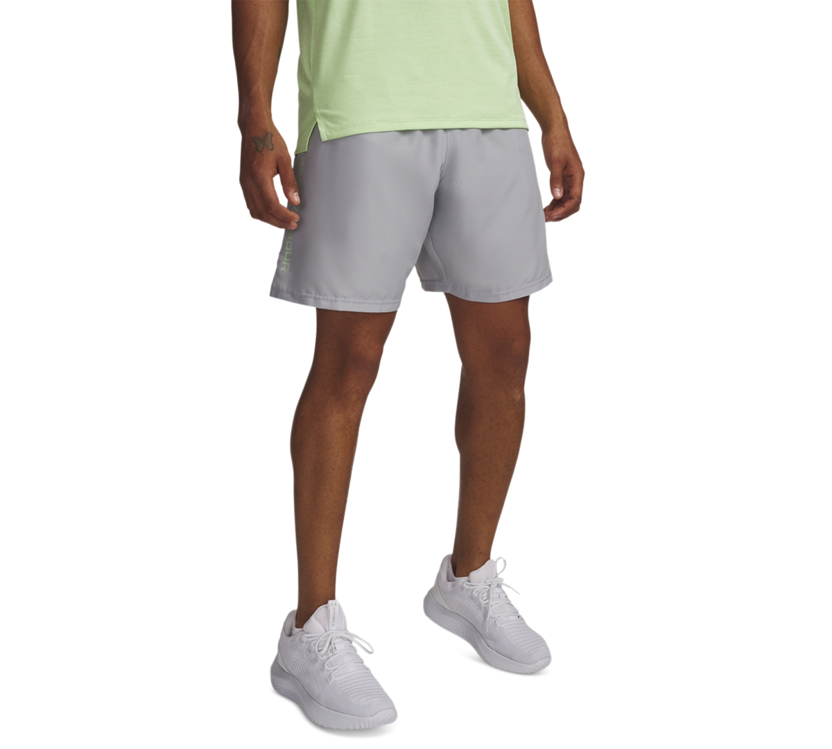 Click here for Under Armour Mens Moisture-Wicking Logo-Print 8-1/... prices