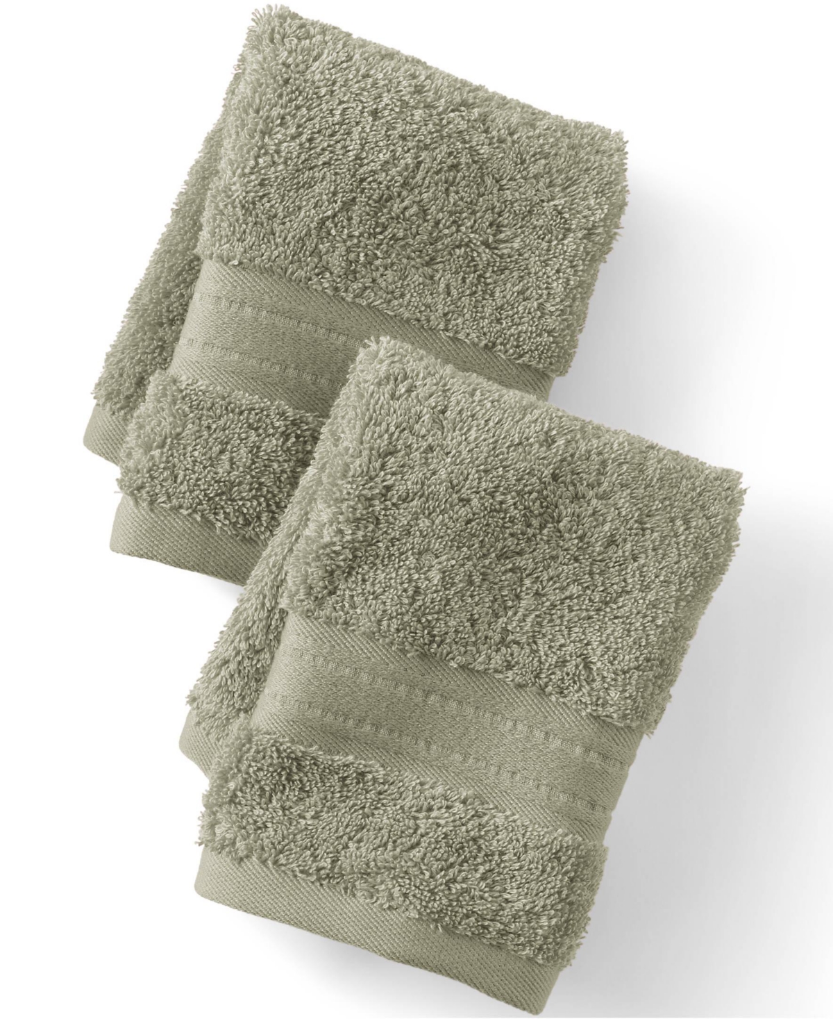 Click here for Lands End Premium Supima Cotton 2-Piece Washcloth... prices